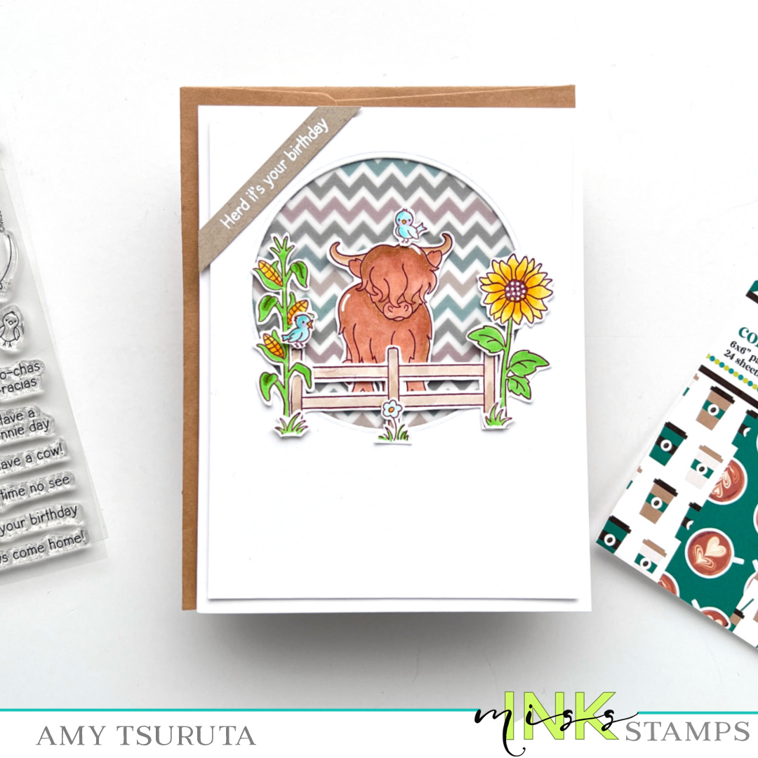Herd it’s your birthday | Miss Ink Stamps – Tsuruta Designs